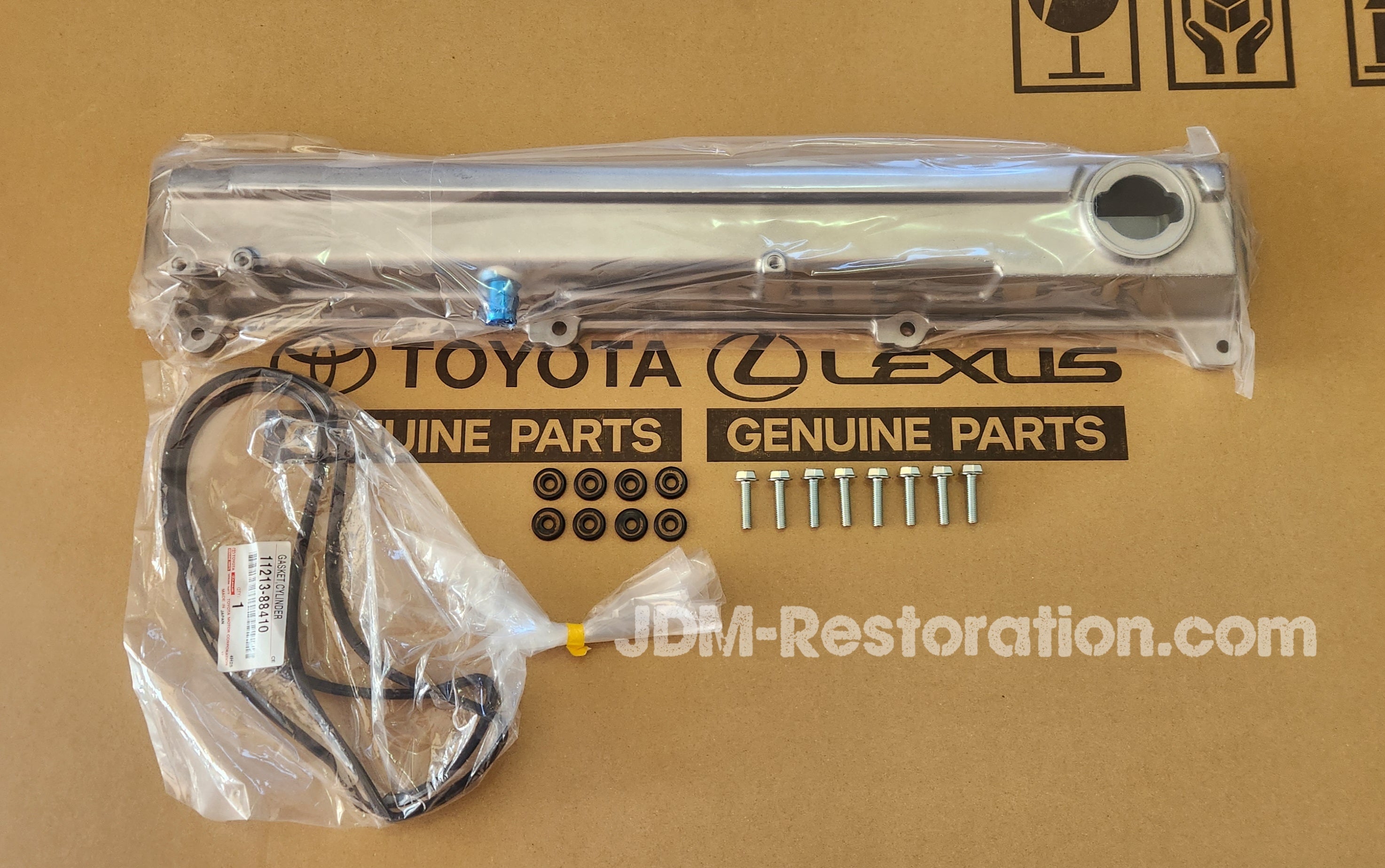 Toyota 1JZGTE Vvti Cam Cover Set Jzx100 Jzx110 Jzs171 Genuine OEM — JDM ...