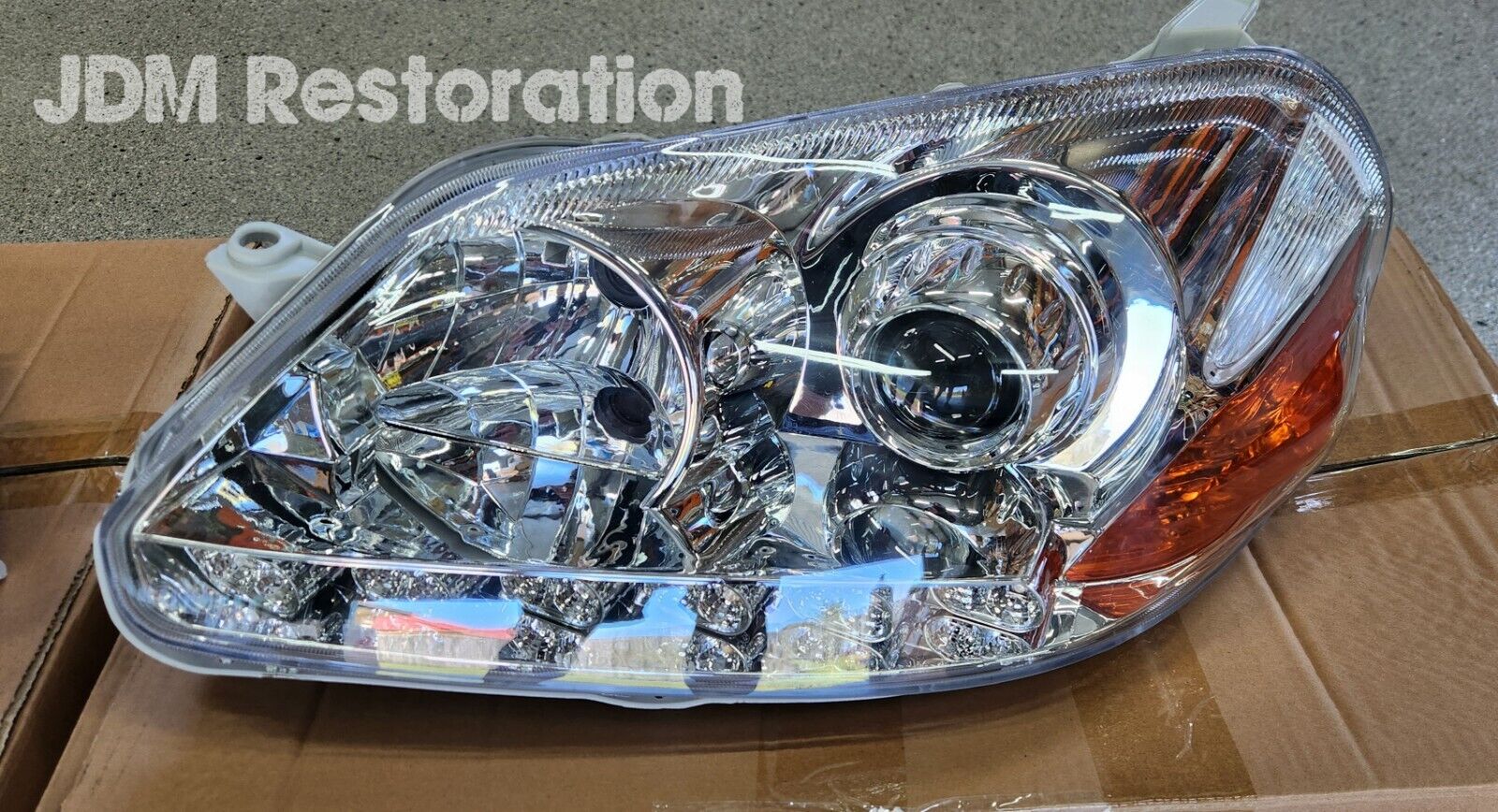 Toyota Jzx110 Mark 2 S1 Headlight Set Brand New — JDM Restoration