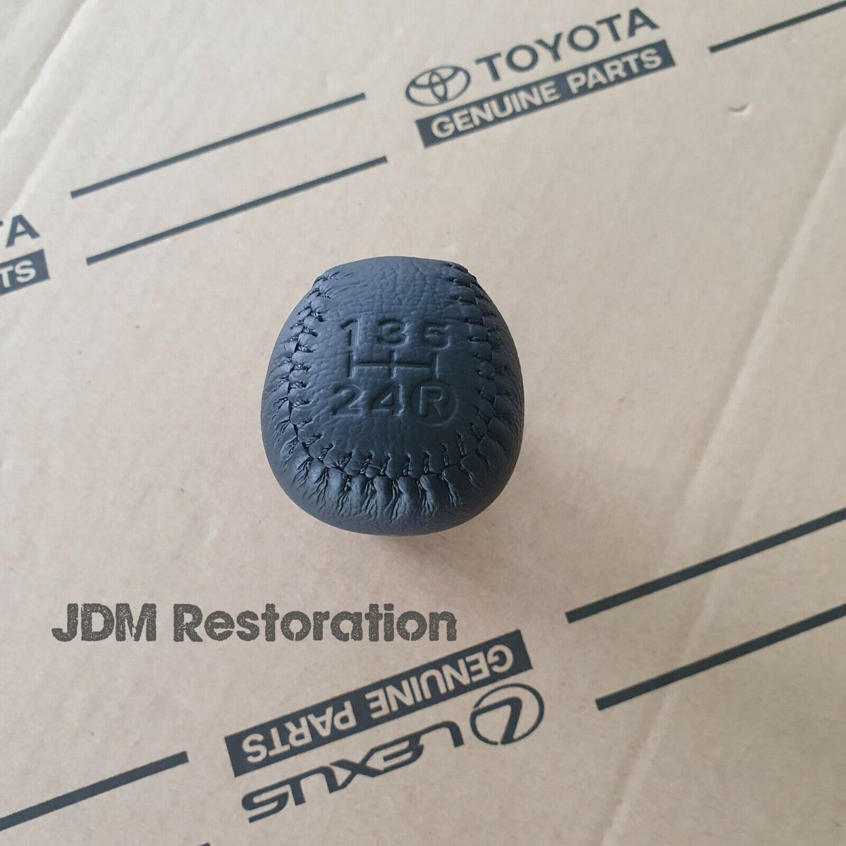 Toyota Supra Jza80 5 Speed Leather Gear Knob MR-S 33504-14120-C1 Genui ...