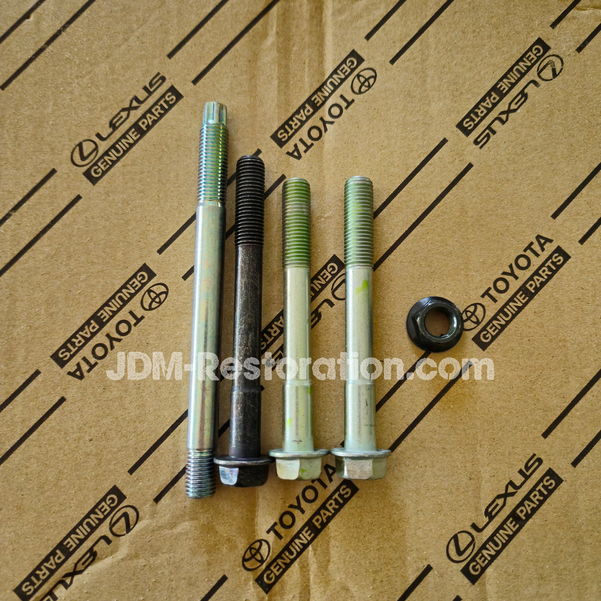 Toyota 1JZ & 2JZ A/C Compressor Bolt Kit Jzx100 Jza80 90105-10089 Genu ...