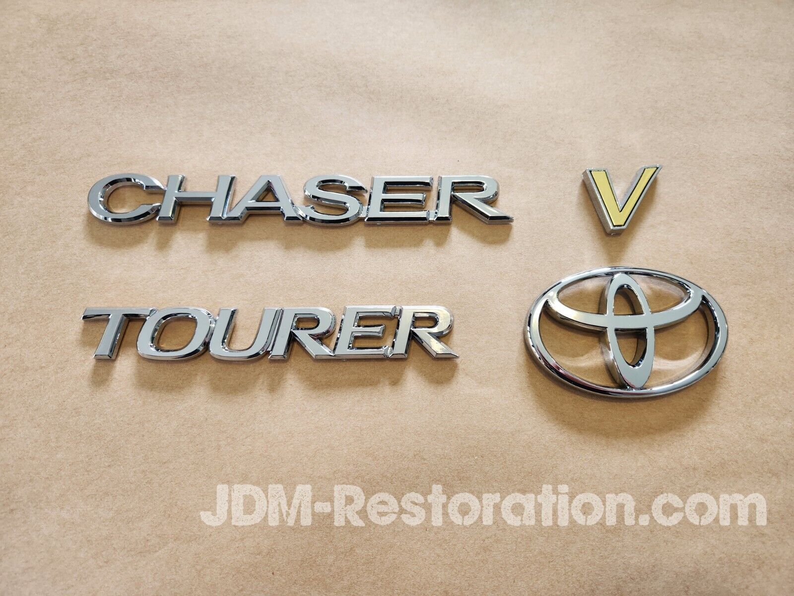 Jzx100 Chaser Rear Boot Badge Set – JDM Restoration