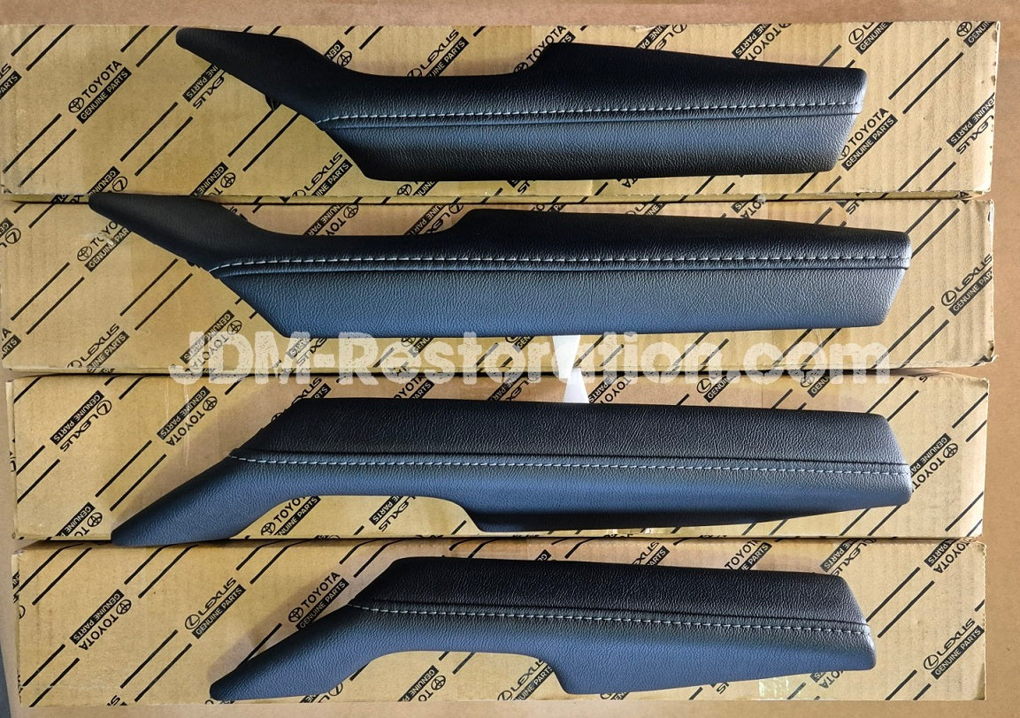 Toyota Hilux N80 Dual Cab Leather Armrest Set 4 PCS Set 2015-2025 Genu ...