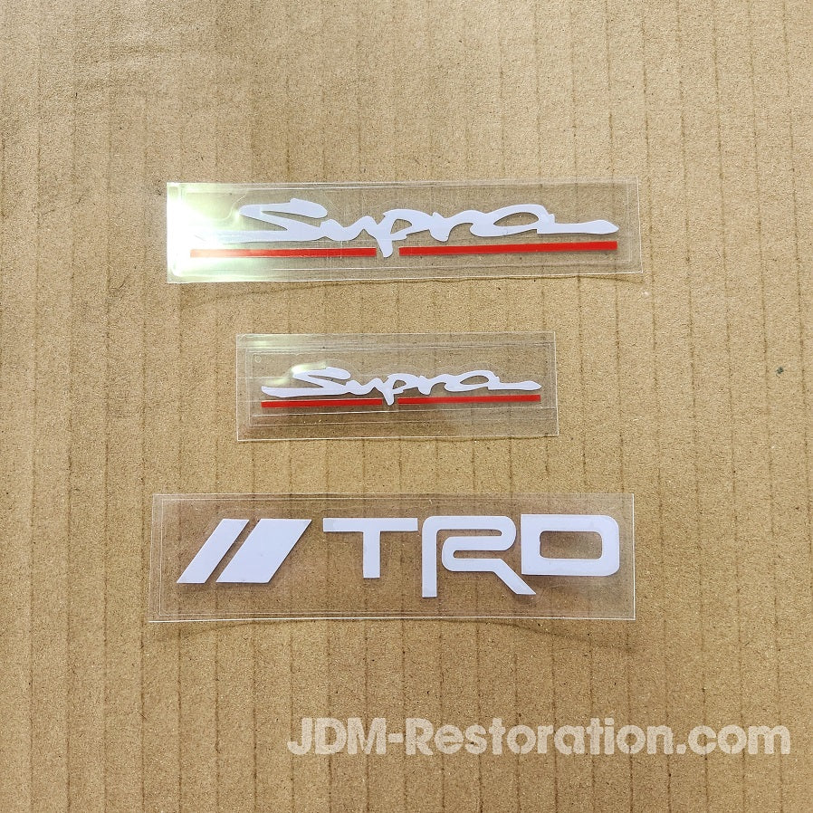 Toyota Supra Jza80 Replacement Brake Caliper Decals — JDM Restoration