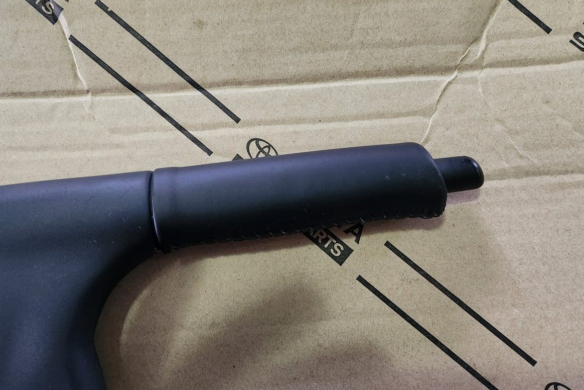 Toyota Jza80 Supra Italian Nappa Leather Handbrake Handle Genuine OEM ...