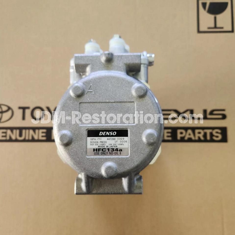 Toyota Landcruiser AC Compressor 88320-60560 HZJ79 1HZ 1HDT 1HD-FT Gen ...