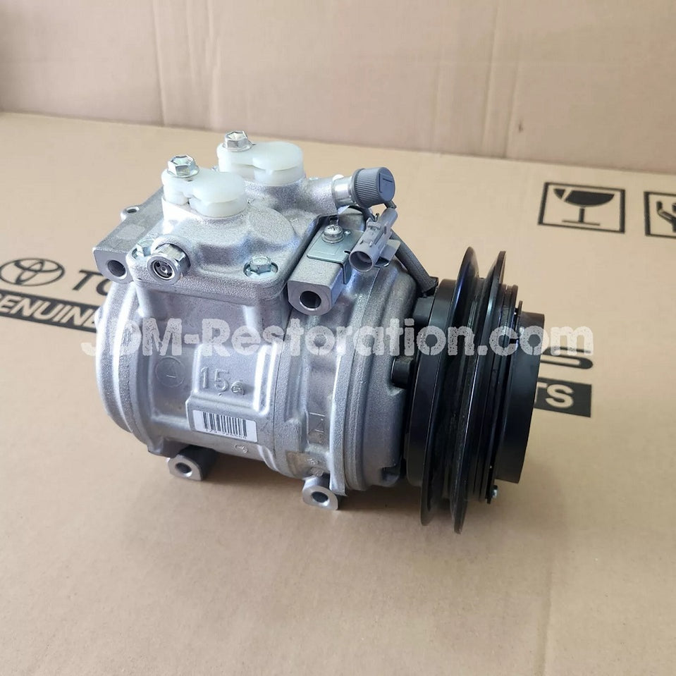 Toyota Landcruiser AC Compressor 88320-60560 HZJ79 1HZ 1HDT 1HD-FT Gen ...