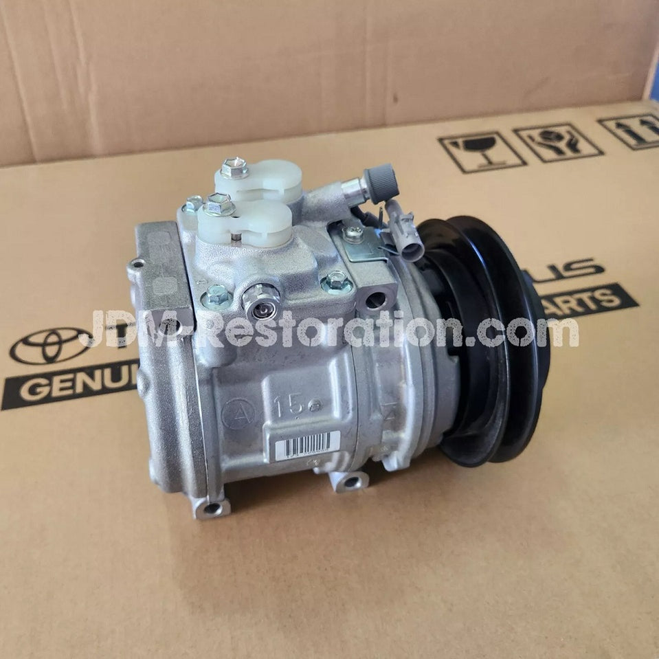 Toyota Landcruiser AC Compressor 88320-60560 HZJ79 1HZ 1HDT 1HD-FT Gen ...