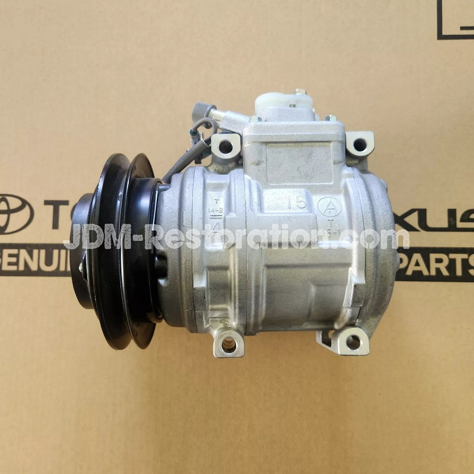Toyota Landcruiser AC Compressor 88320-60560 HZJ79 1HZ 1HDT 1HD-FT Gen ...
