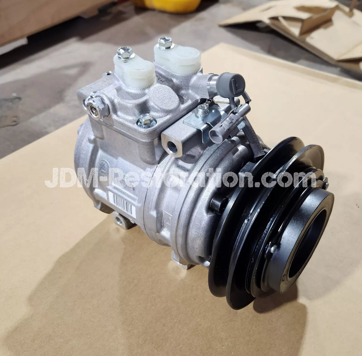 Toyota Landcruiser AC Compressor 88320-60560 HZJ79 1HZ 1HDT 1HD-FT Gen ...
