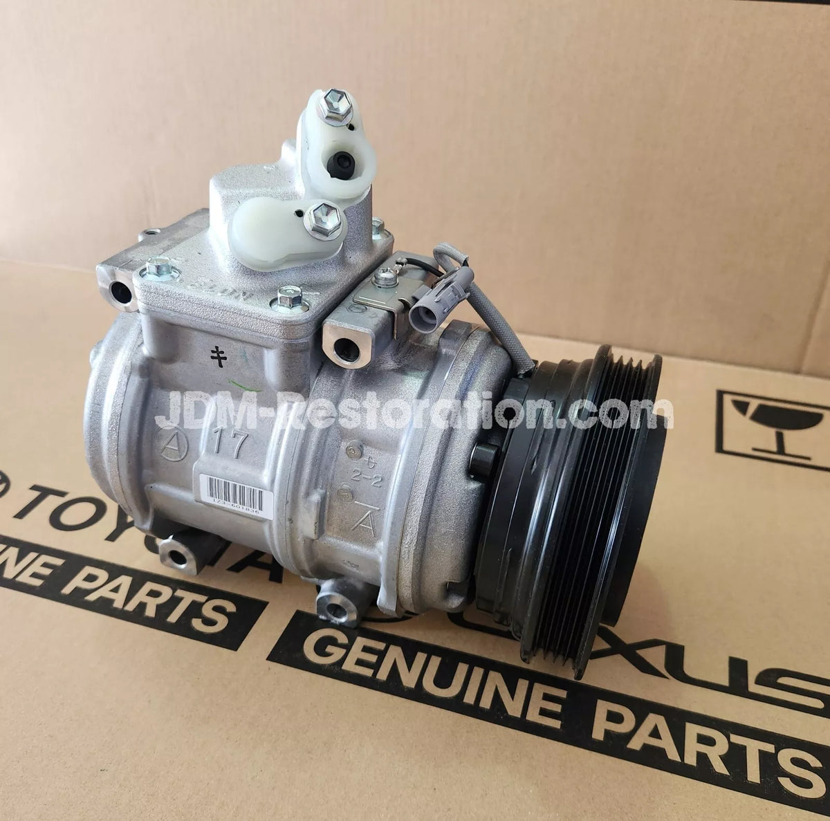 Toyota Landcruiser AC Compressor 88320-60720 HDJ100 Sahara Dual AC ...