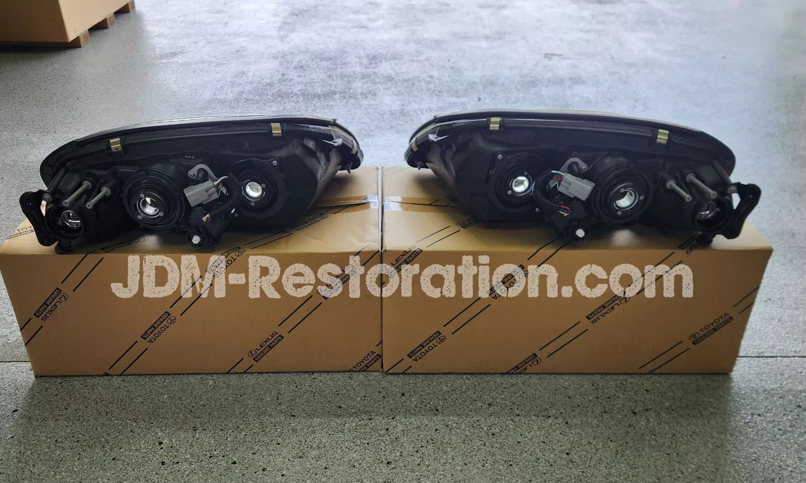 Toyota Jza80 Supra Brand New S1 Glass Headlights Genuine OEM — JDM ...