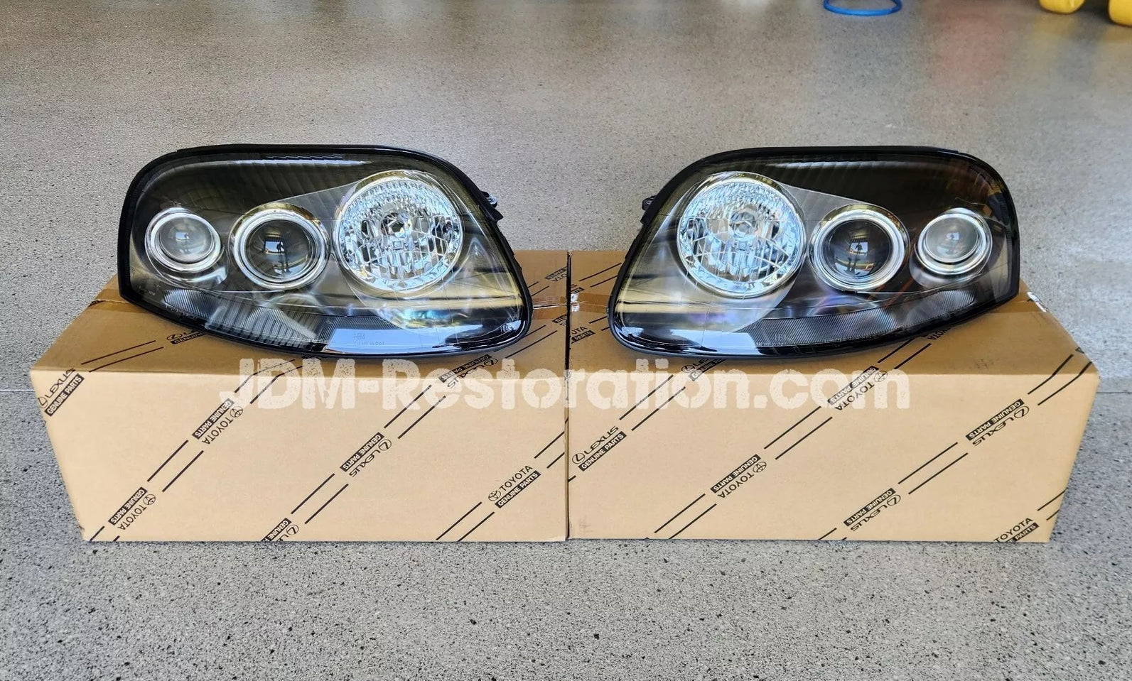 Toyota Supra JZA80 Brand New S2 Headlight Pair 1996-2002 MKIV Genuine ...