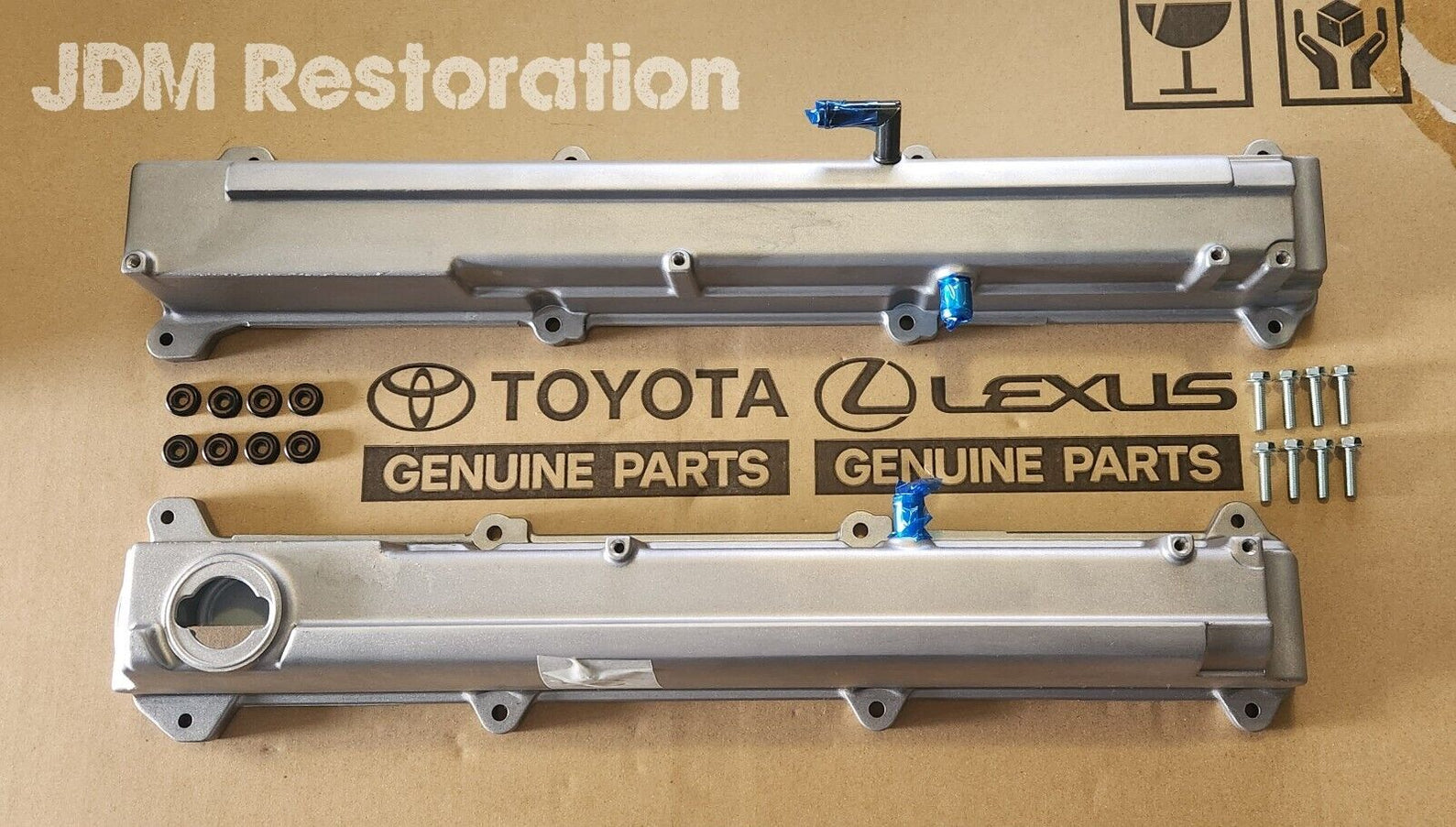Toyota 1JZGTE Vvti Cam Cover Set Jzx100 Jzx110 Jzs171 Genuine OEM — JDM ...