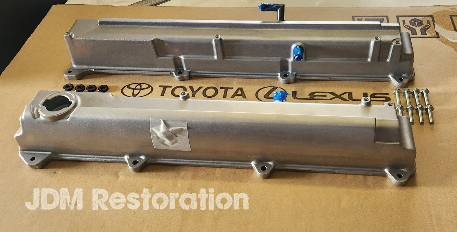 Toyota 1JZGTE Vvti Cam Cover Set Jzx100 Jzx110 Jzs171 Genuine OEM — JDM ...