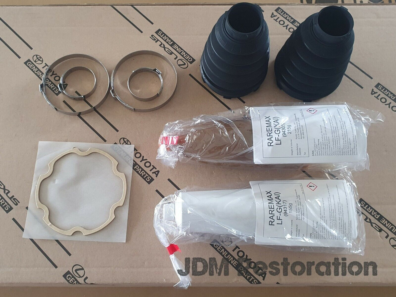 Toyota Supra Jza80 / Jzx100 Axle CV Boot Kit 04429-40022 Genuine OEM ...