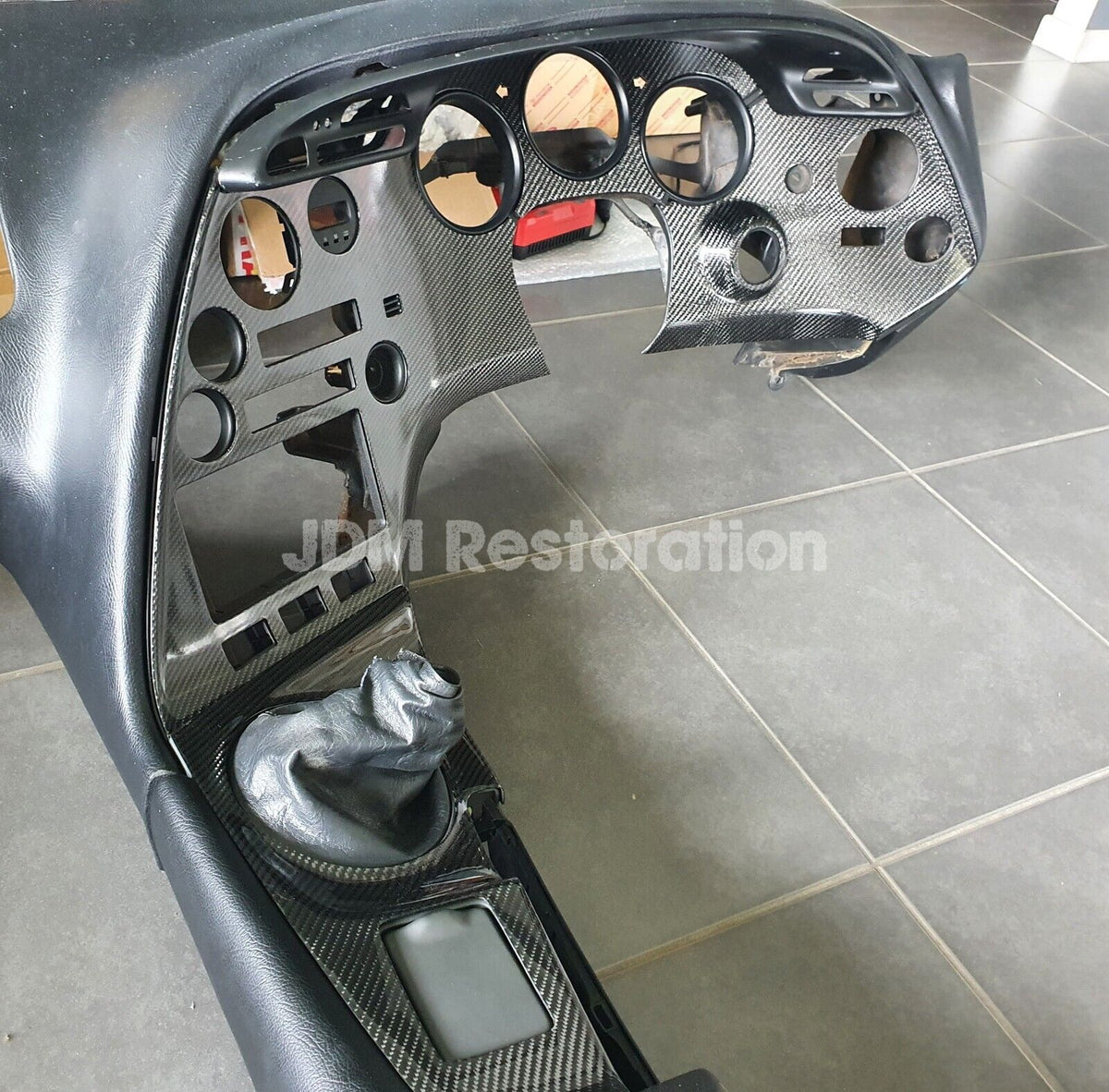 Carbon Dash Overlay Set to suit S1 Jza80 Supra – JDM Restoration