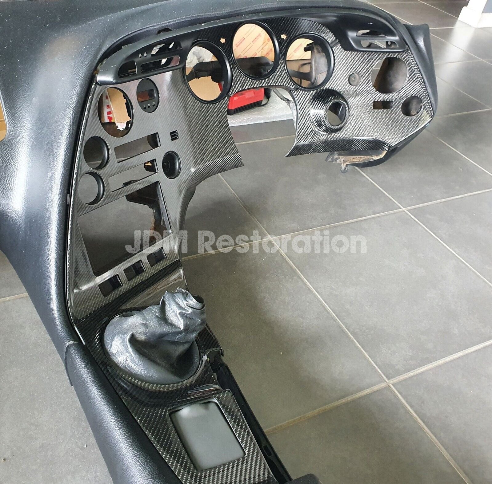 Carbon Dash Overlay Set to suit S1 Jza80 Supra — JDM Restoration