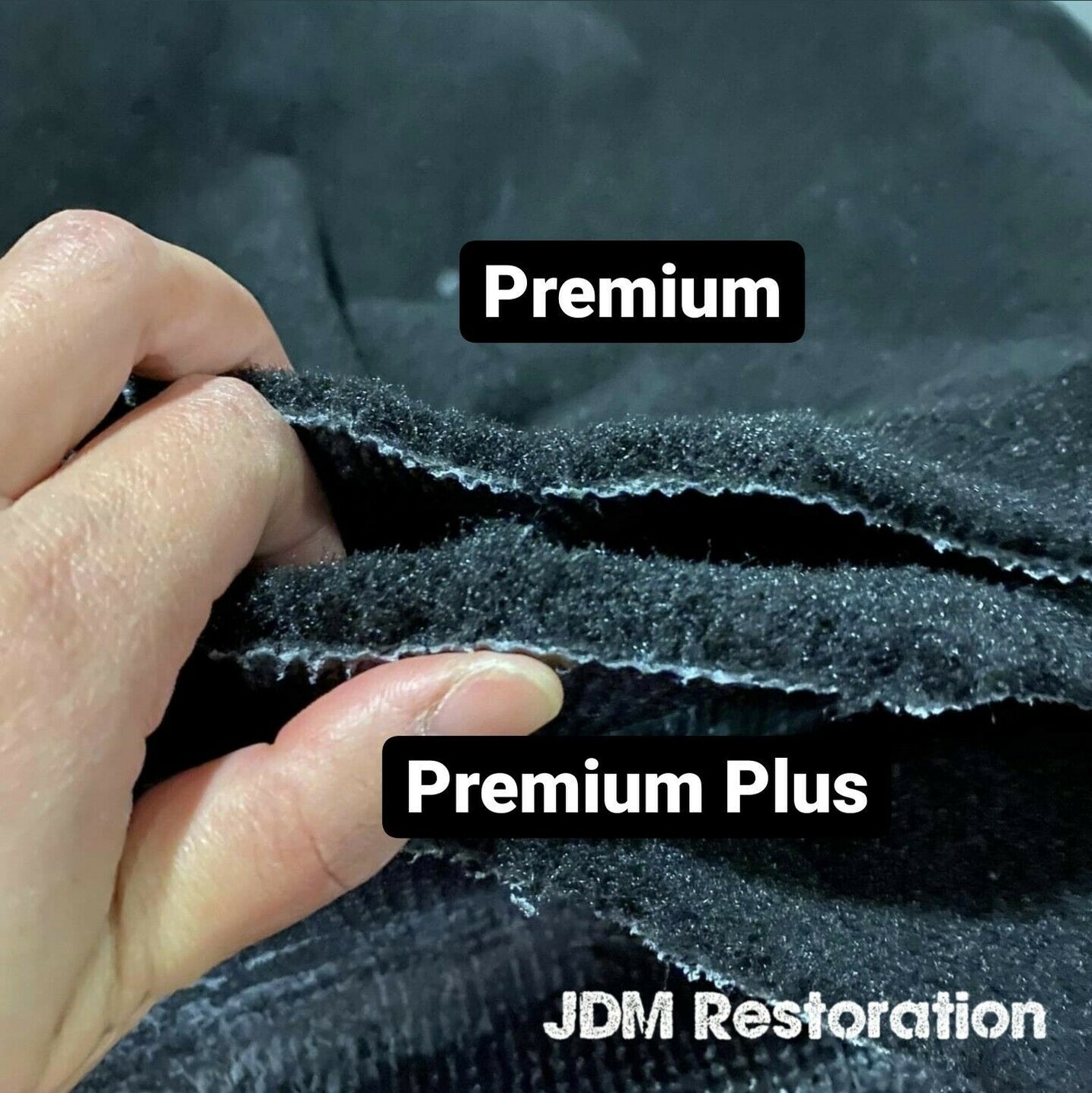 Black Premium Plus Plush Carpet to Suit Jza80 Supra 1993-2002 Beautifu ...