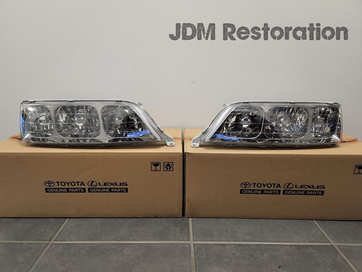 Jzx100 Mark ii S2 HID Tourer V Headlight Set OEM Genuine New – JDM ...