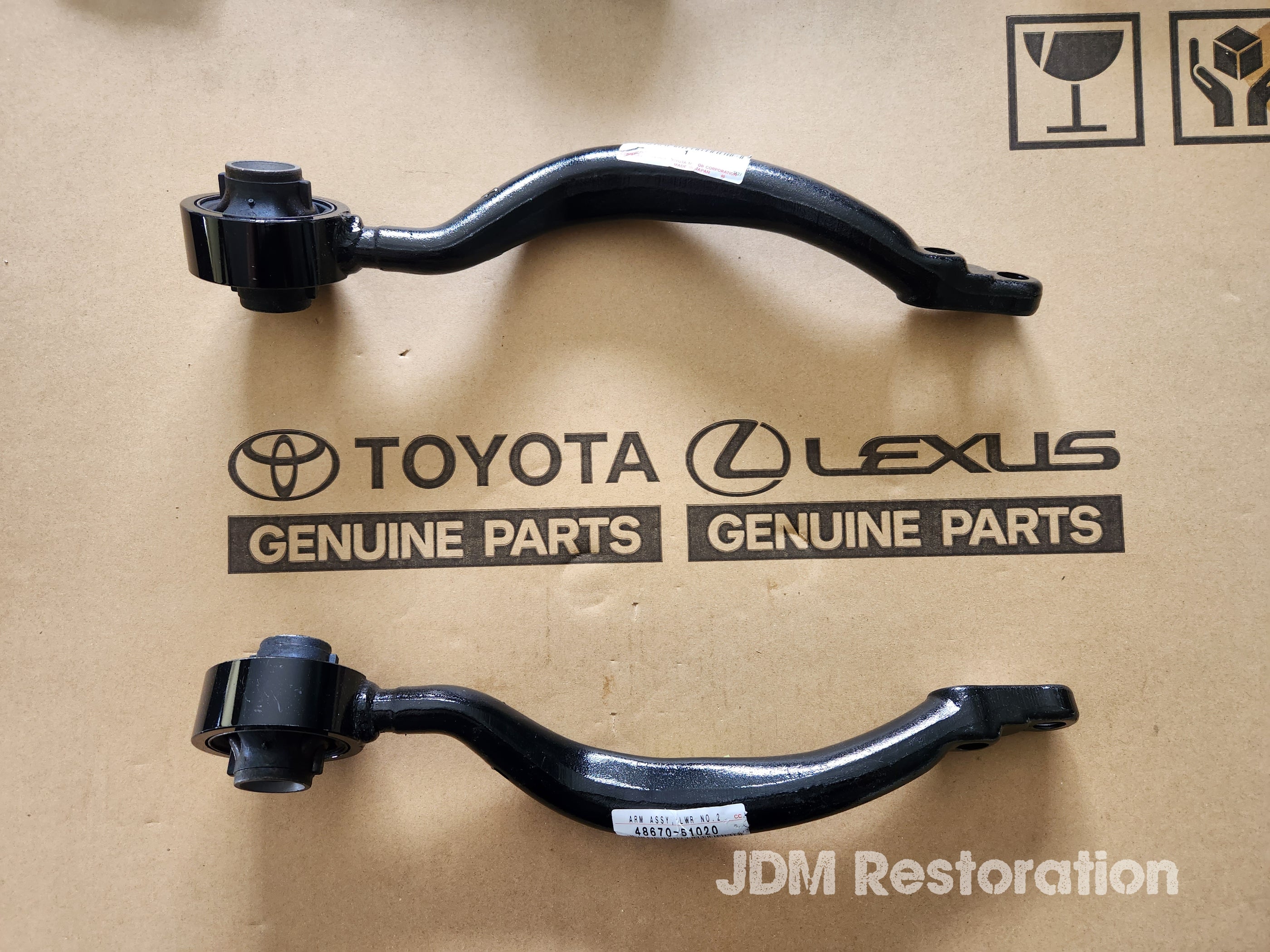 Toyota Jzx110 Caster Rod Set Jzx100 Jzx90 IS200 IS300 Jzs171 Genuine O ...