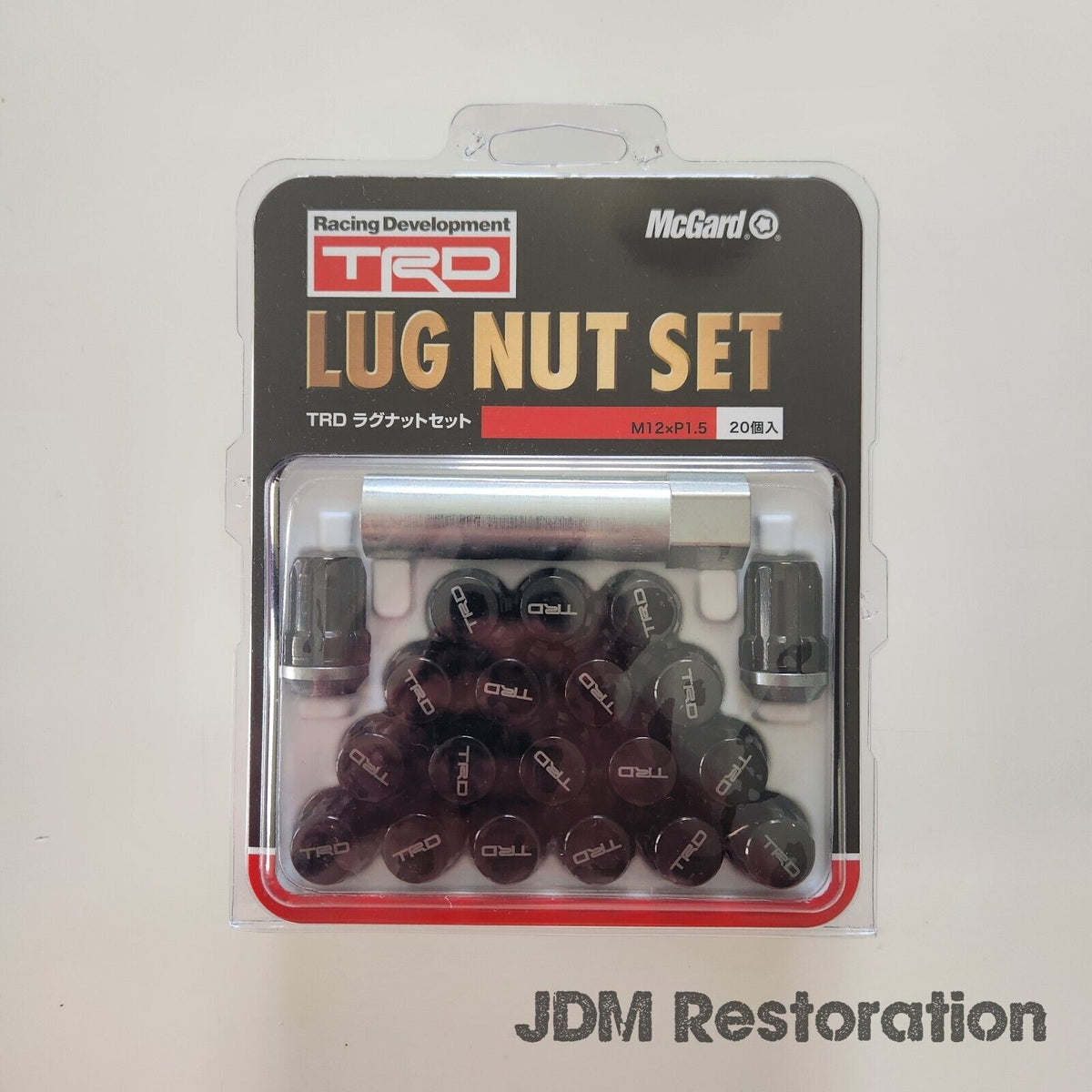 TRD Wheel Lock Nut Set M12x1.5 – JDM Restoration