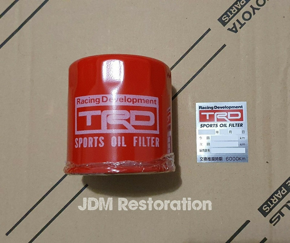 TRD Oil Filter 1JZ & 2JZ Jzx100 Jza80 Supra Jzx110 Jzs17190915-SP020 G ...